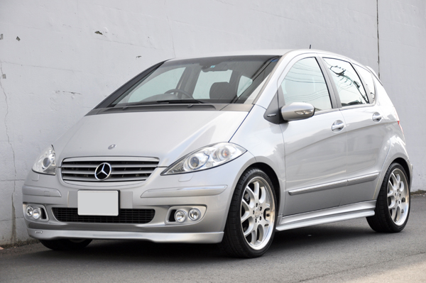 ベンツW169 BRABUSフルエアロ＋マフラー取付 – THREE POINT GARAGE NEWS